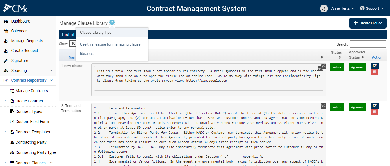 Contract Management Software | CMx
